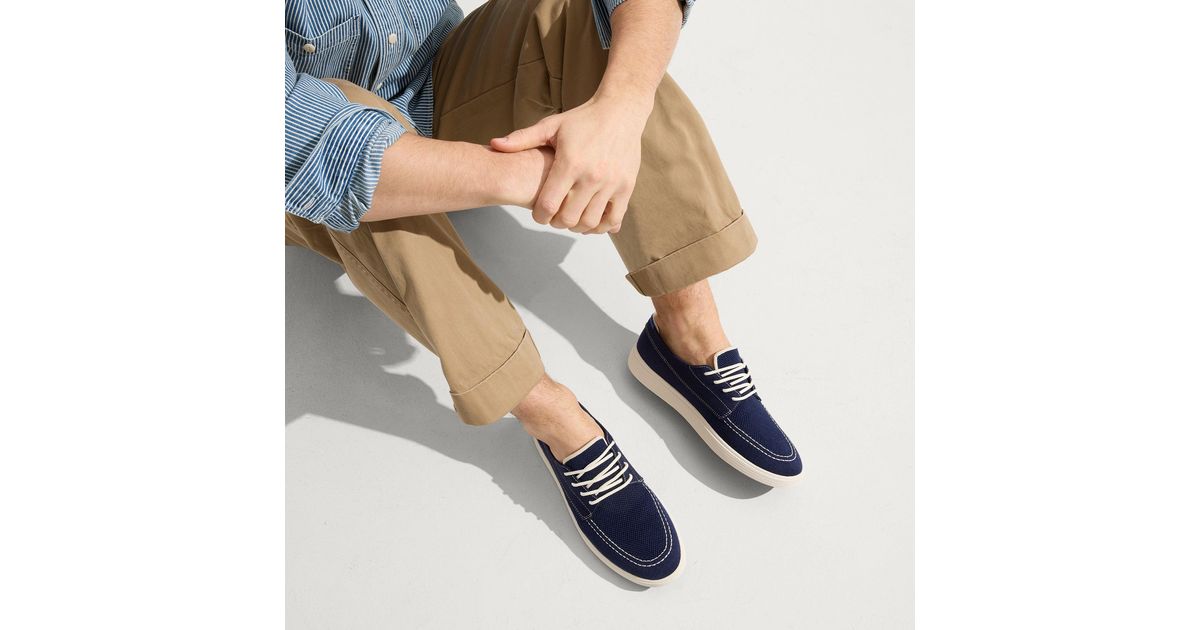 Rothy's Ravello Boat Shoe in Blue for Men | Lyst