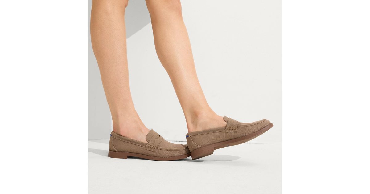 Rothy's The Penny Loafer in Natural | Lyst