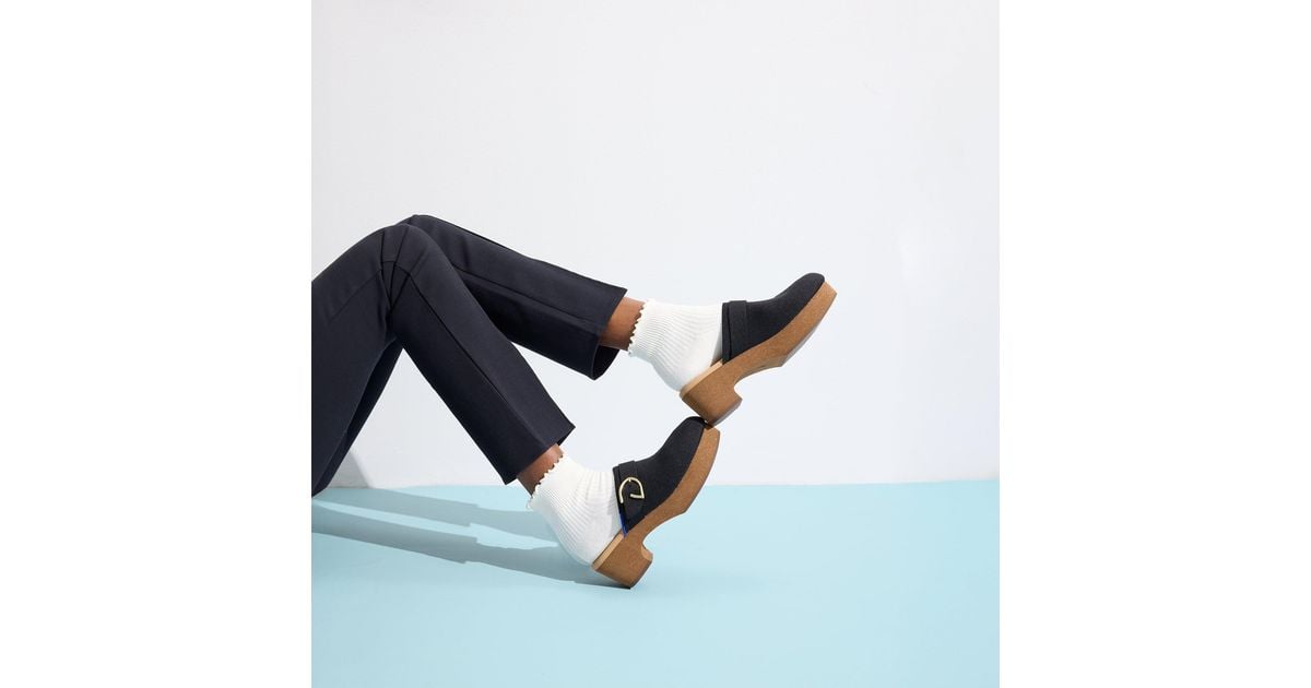 Rothy's The Classic Clog in Black | Lyst