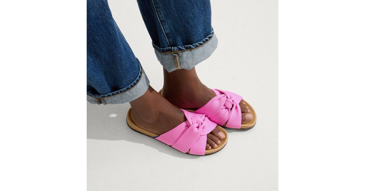 Rothy's The Twist Slide in Blue | Lyst