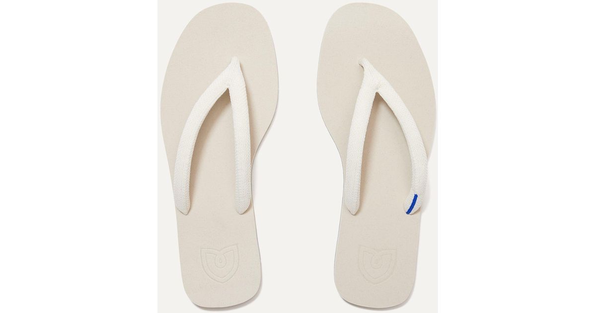 Rothy's The Flip Flop in White | Lyst