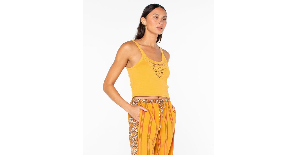 Roxy Wanderlust Tank in Orange | Lyst