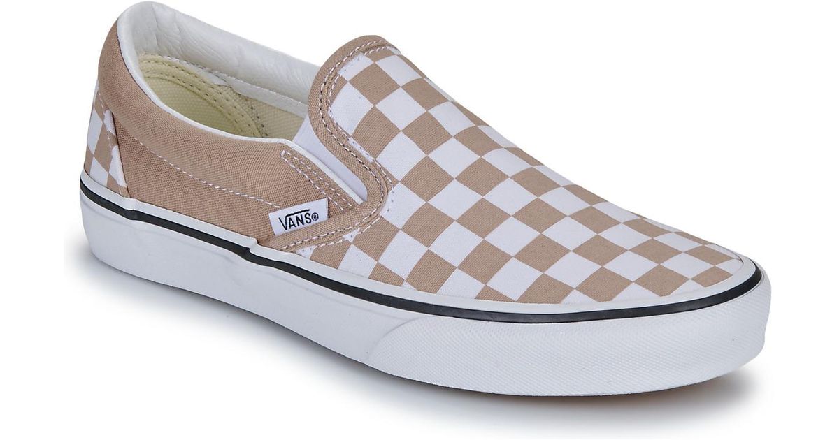 Vans slip ons Brown store