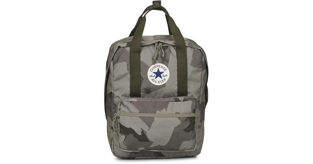 Converse Backpack Bp Small Square Aop Backpack in Metallic | Lyst UK