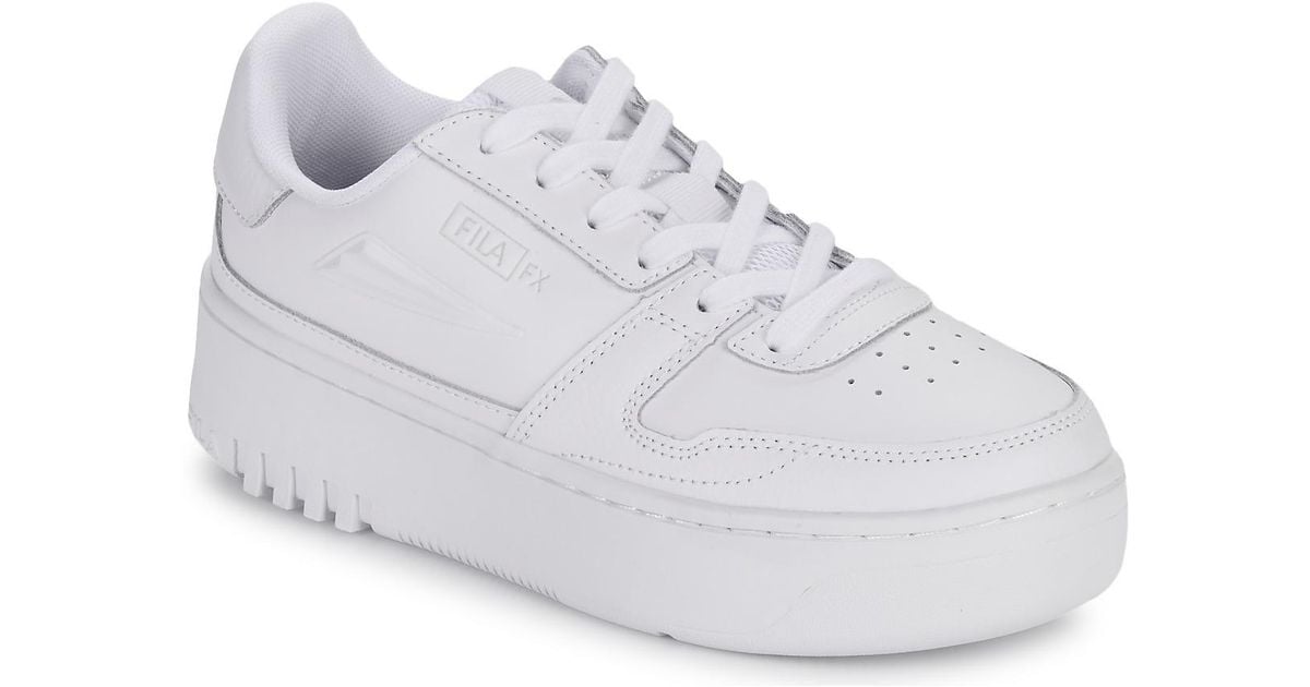 Fila Shoes (trainers) Fxventuno Platform in White | Lyst UK