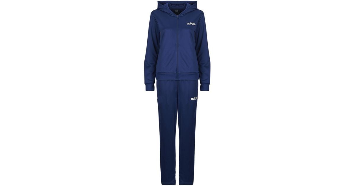 adidas Tracksuits Essentials Linear Track Suit in Blue | Lyst UK