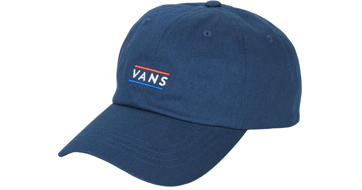 Vans Cap Half Box Curved Bill Jockey in Blue for Men | Lyst UK