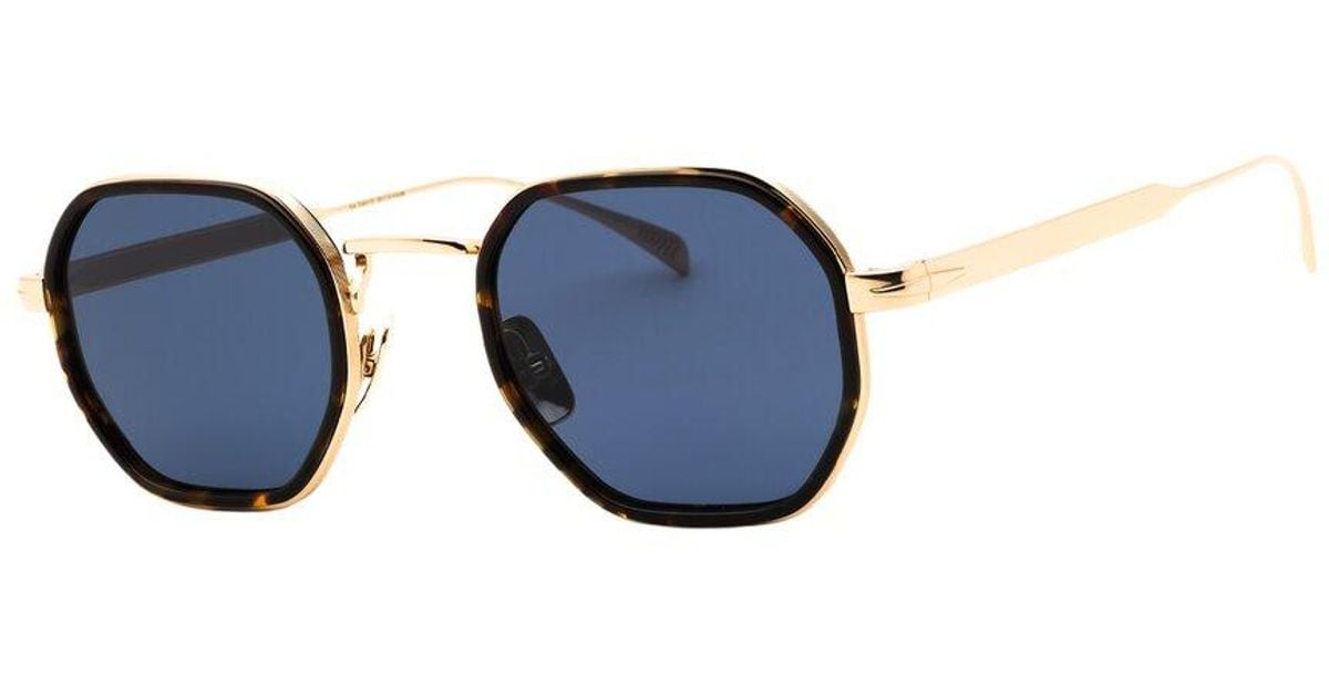 David Beckham Db 1097/S 49Mm Sunglasses in Blue | Lyst UK