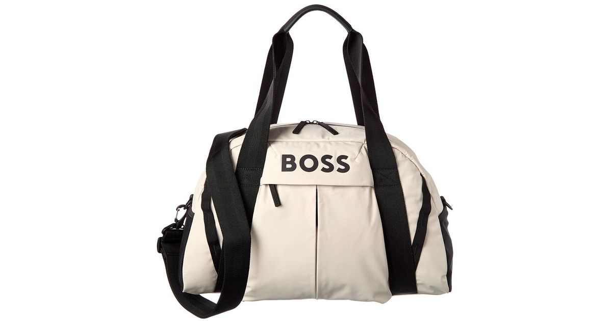 BOSS Stormy Holdall in Black for Men | Lyst