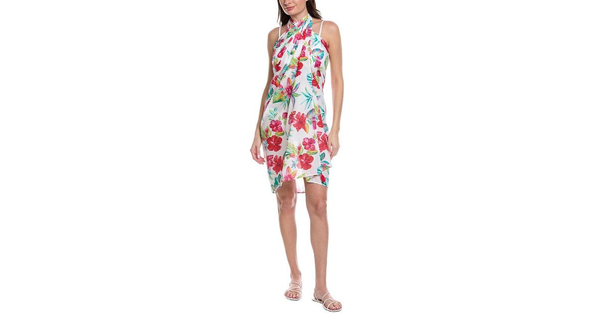 Tommy Bahama Fiesta Floral Pareo in Red | Lyst UK