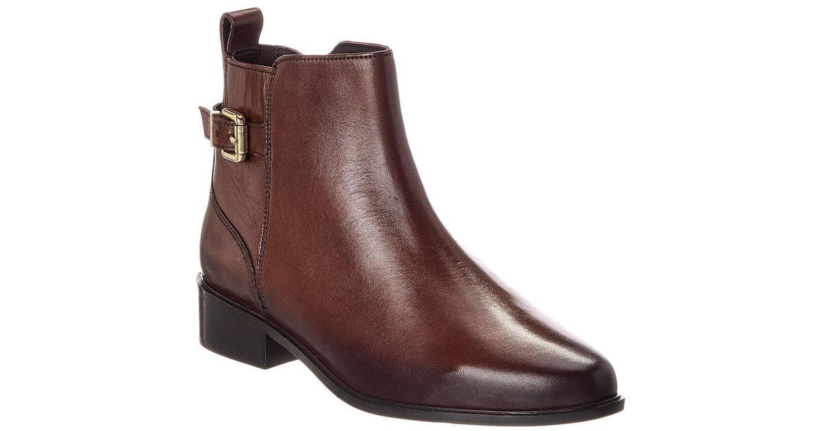 Dune Padri Leather Boot in Brown | Lyst