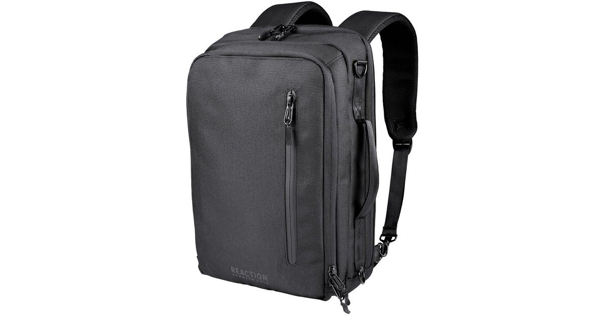 Kenneth Cole Parker Convertible Backpack/briefcase in Black | Lyst