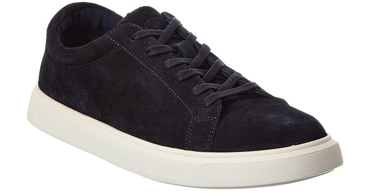Dune Tais Suede Sneaker in Blue for Men | Lyst UK