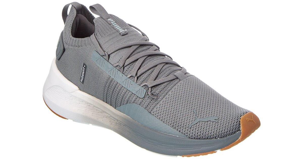 PUMA Softride Symmetry Fuzion Fade Sneaker in Gray for Men | Lyst