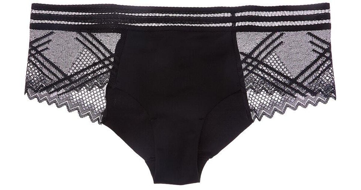 Passionata Rodeo Lace Shorty in Black | Lyst UK