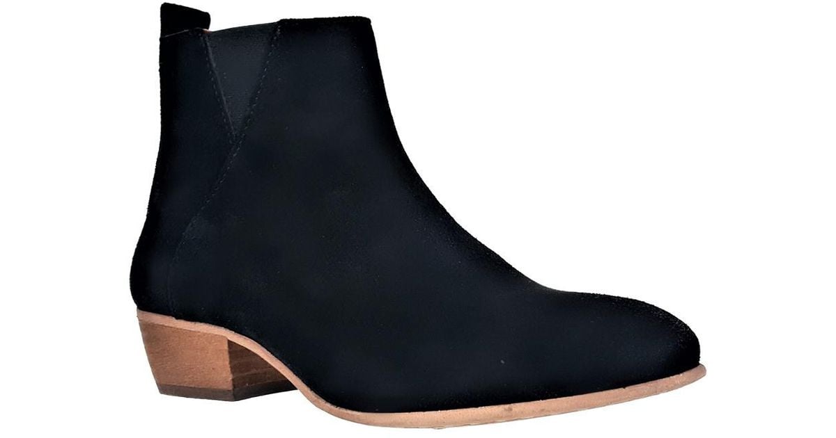 Rebel Bea 2 Suede Bootie in Blue | Lyst UK