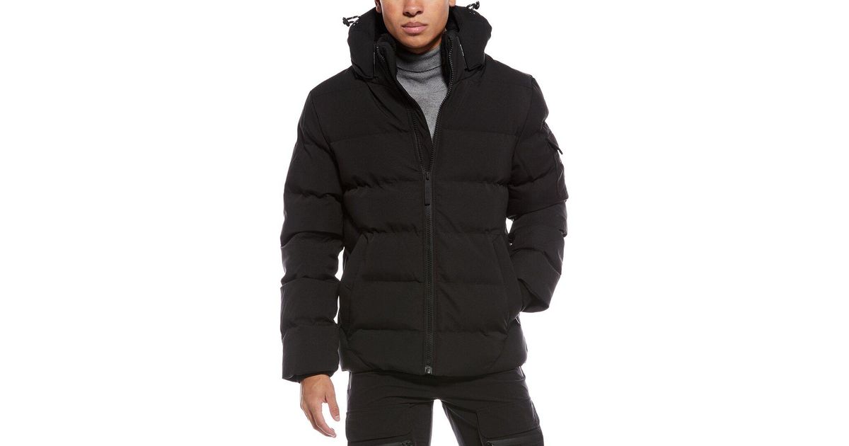 Point Zero Puffer Coat in Black for Men | Lyst