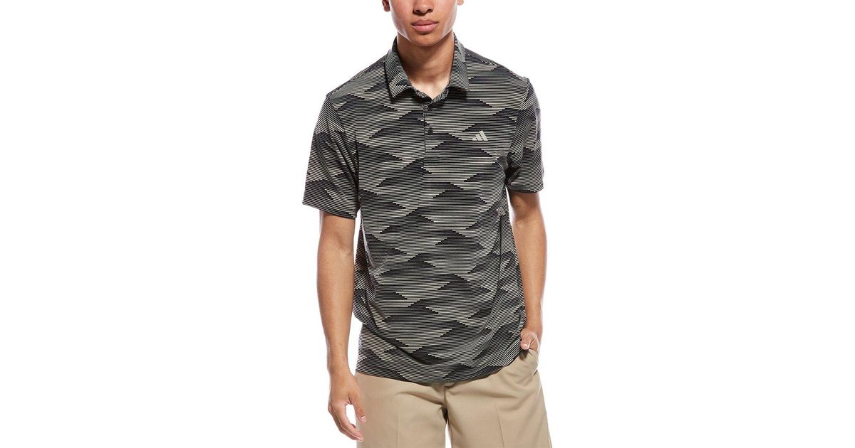 adidas Ultimate Speed Polo Shirt in Gray for Men | Lyst