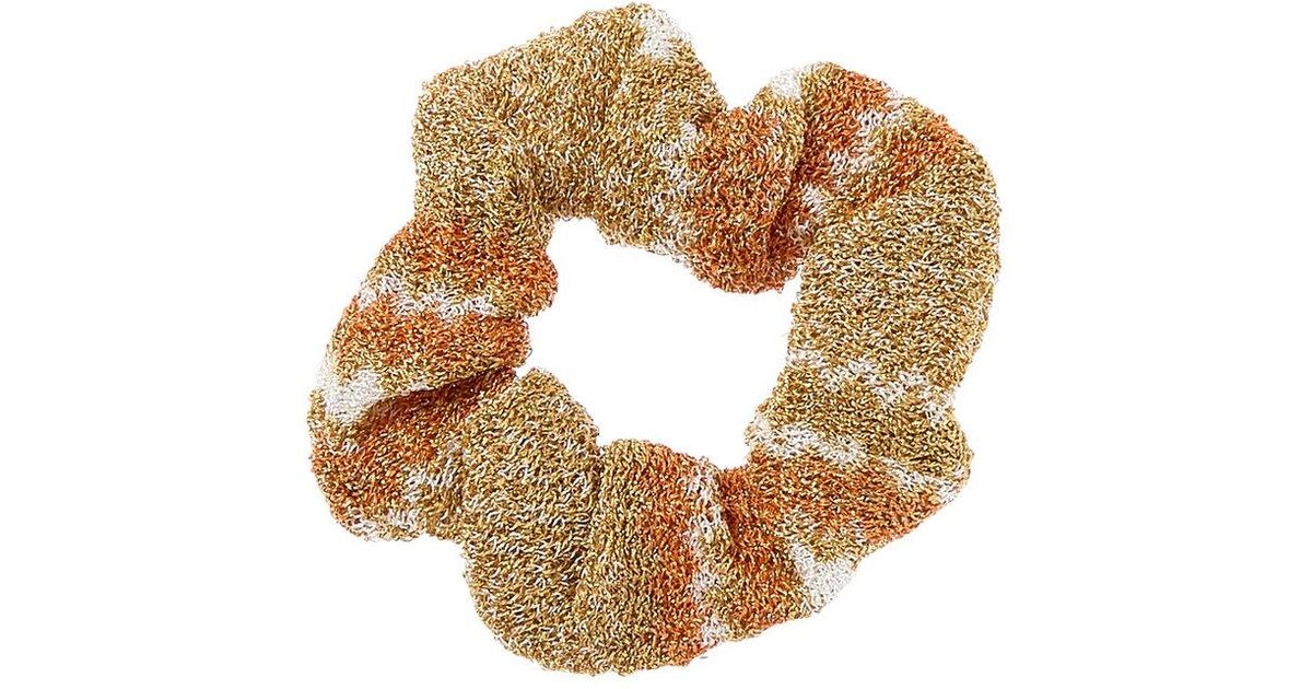 Missoni Scrunchie in White | Lyst UK
