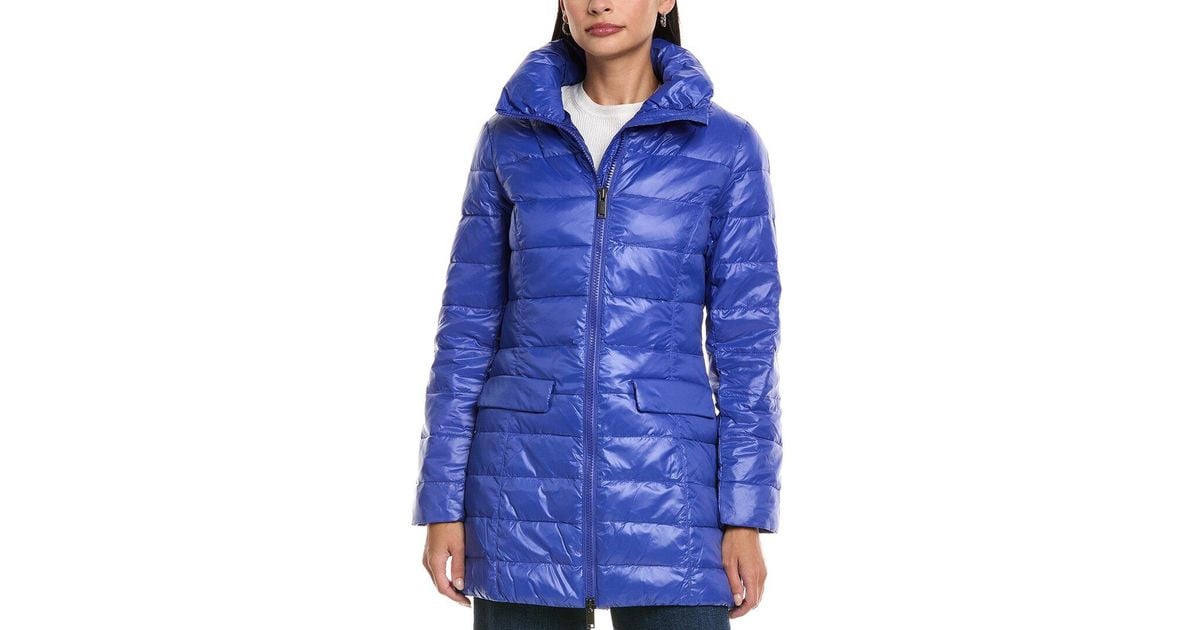 tyler boe Down Tracker Coat in Blue | Lyst UK