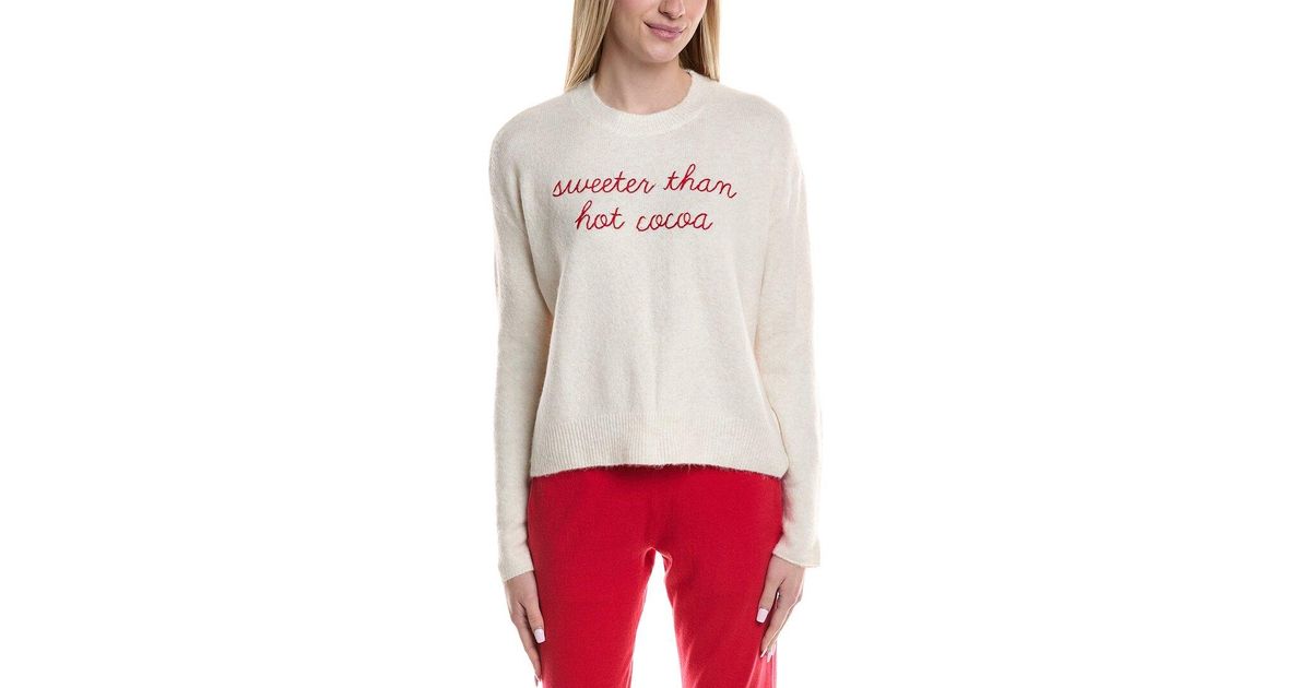 Pj Salvage Knit Sweater in Red | Lyst UK