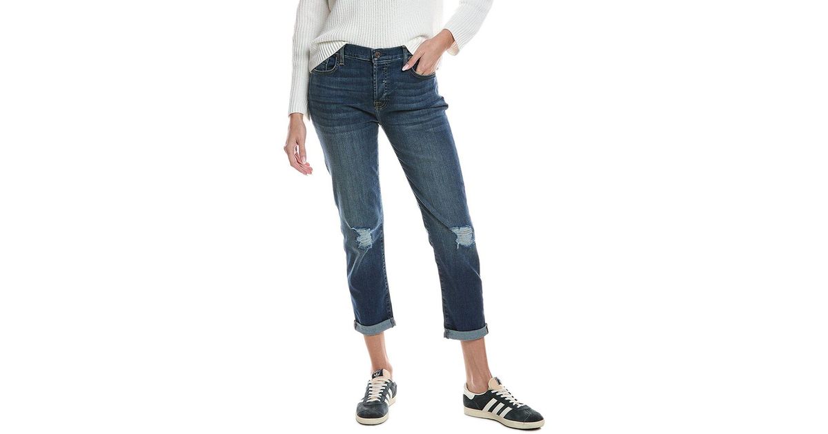 7 For All Mankind Kimmie Virginia Bootcut Jean in Blue | Lyst UK
