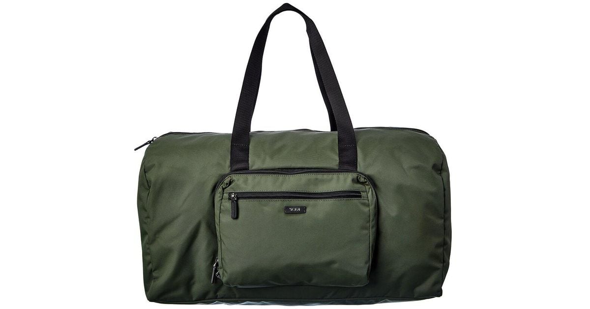 Tumi Packable Duffel Bag in Green | Lyst