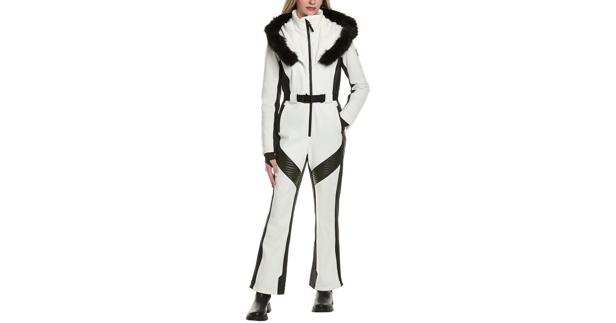 Mackage Elle Ski Suit in White | Lyst UK
