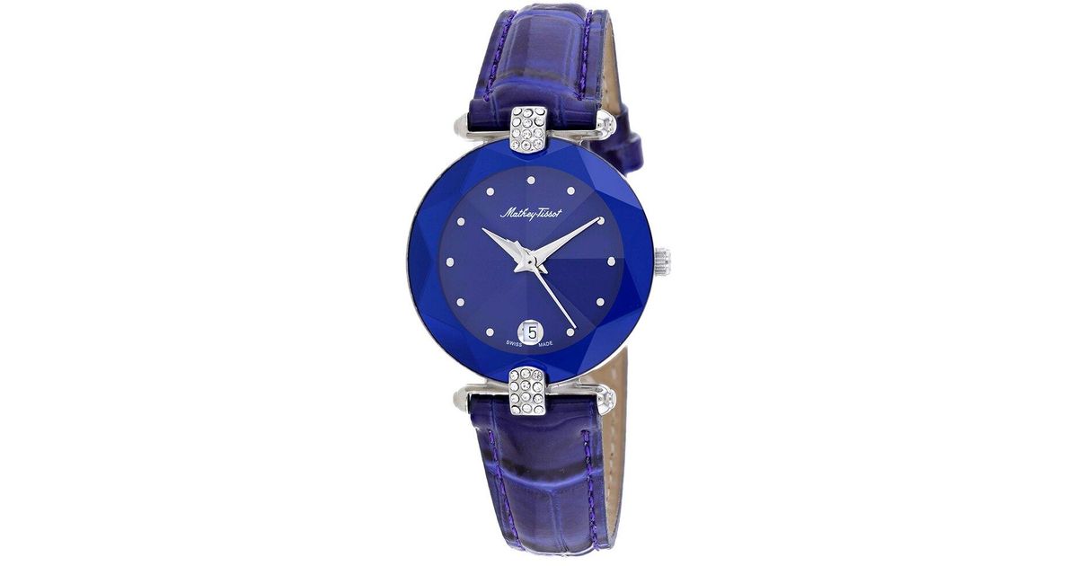 Mathey-Tissot Pyramide Watch in Blue | Lyst