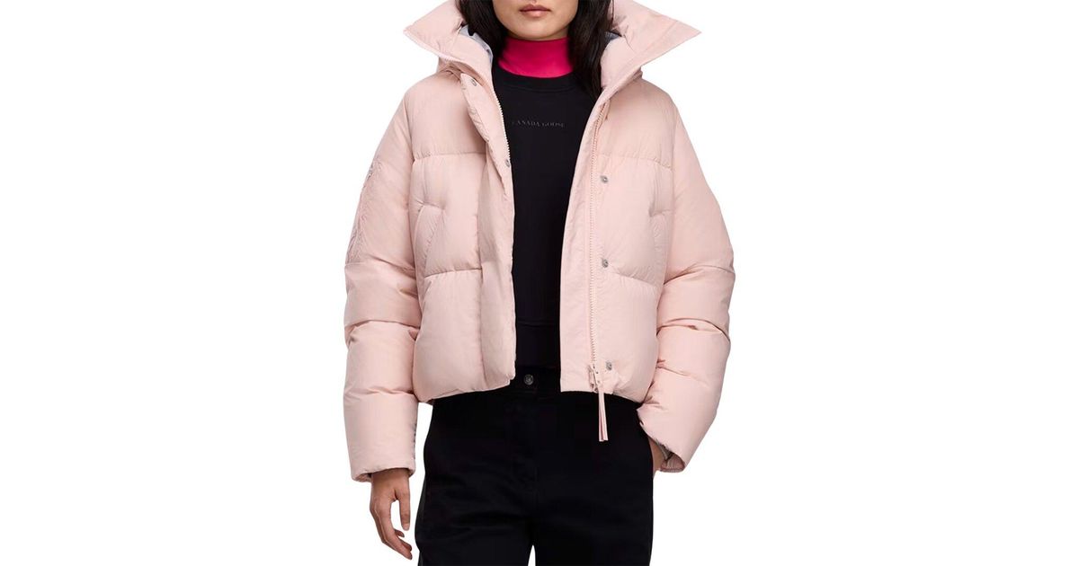 Canada Goose Chilliwack Down Puffer Jacket in Pink | Lyst UK