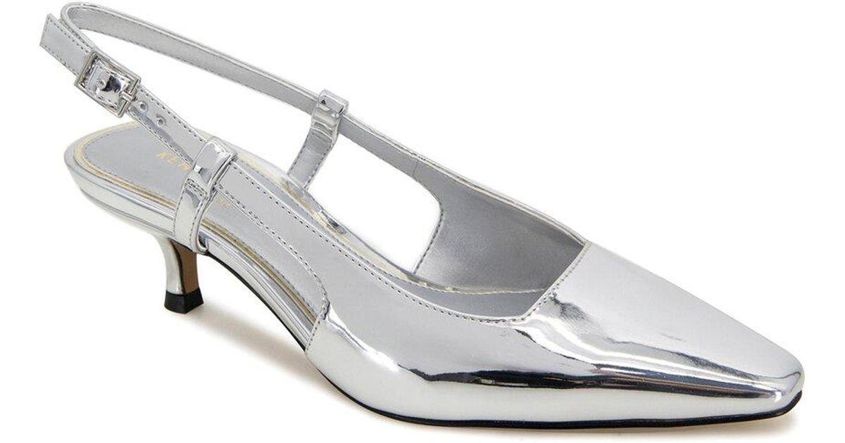 Kenneth Cole Martha Pump in White | Lyst UK