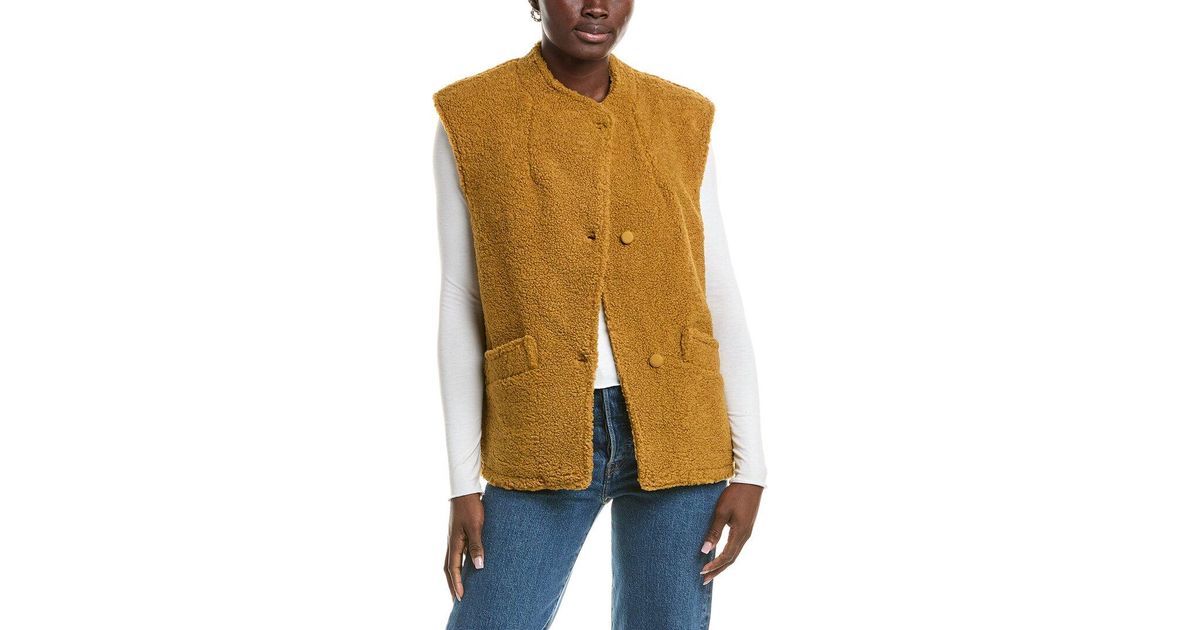 ANNA KAY Delila Vest in Yellow | Lyst UK
