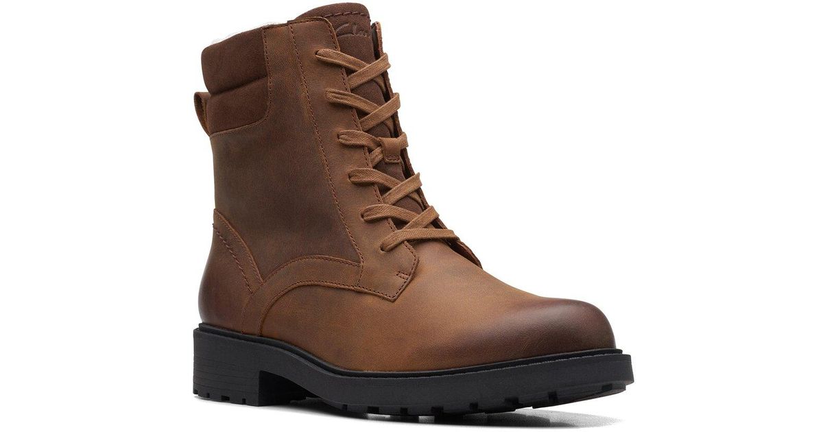 Clarks Orinoco2 Spice Leather Boot in Brown | Lyst