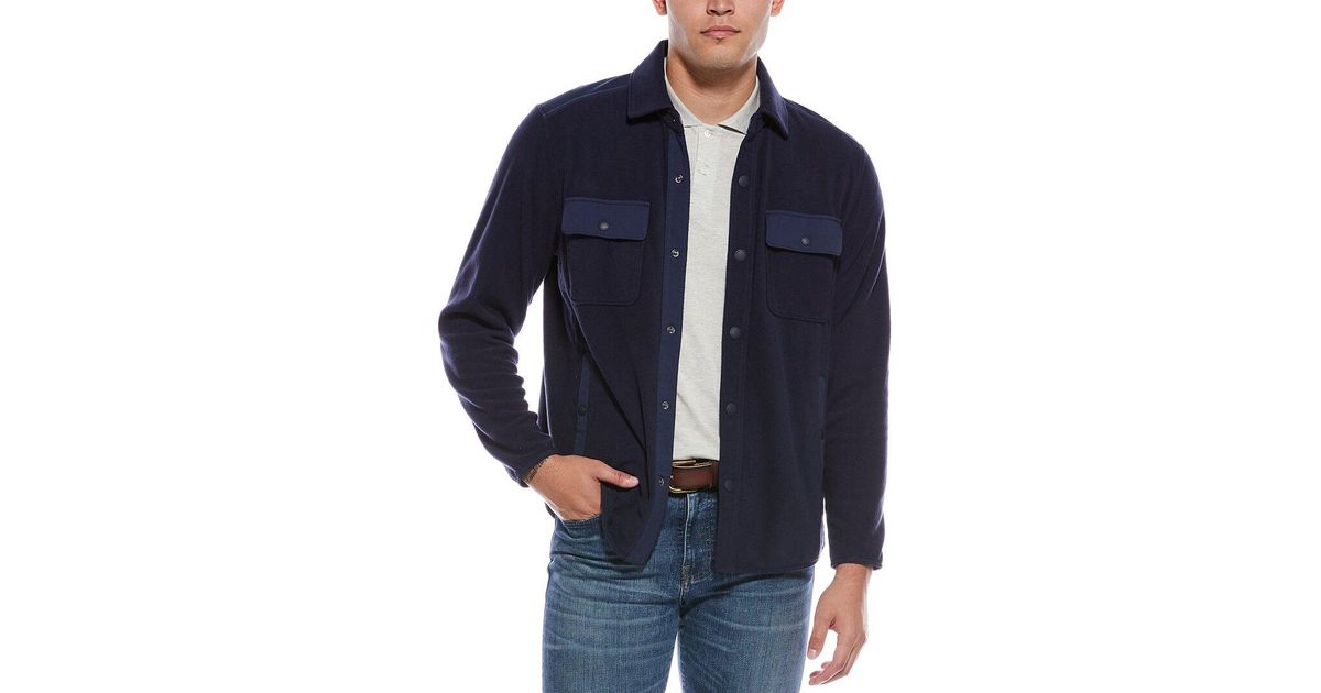 Tommy Bahama Oasis Drive Cpo Shirt Jacket in Blue for Men | Lyst