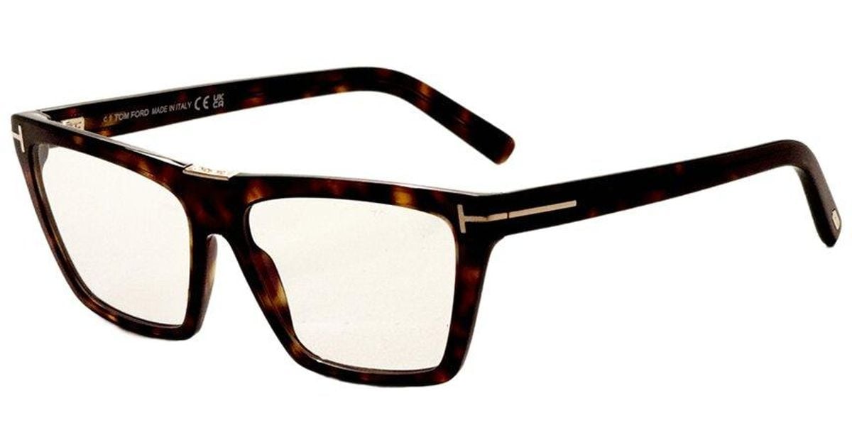 Tom Ford Ft5912 57Mm Optical Frames in Black | Lyst
