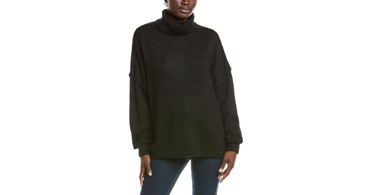 ANNA KAY Lipy Classic Cashmere-Blend Sweater in Black | Lyst UK
