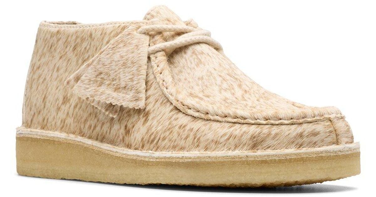Clarks Desert Nomad Boot in Natural | Lyst UK