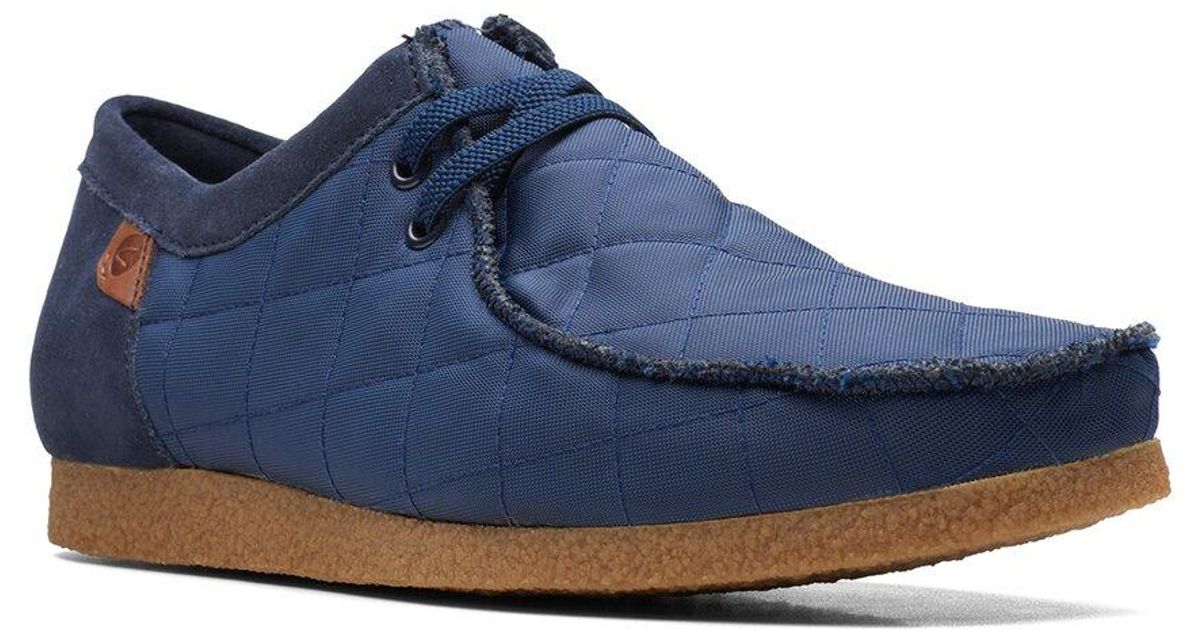 Clarks Shacre Ii Step Shoe in Blue for Men | Lyst