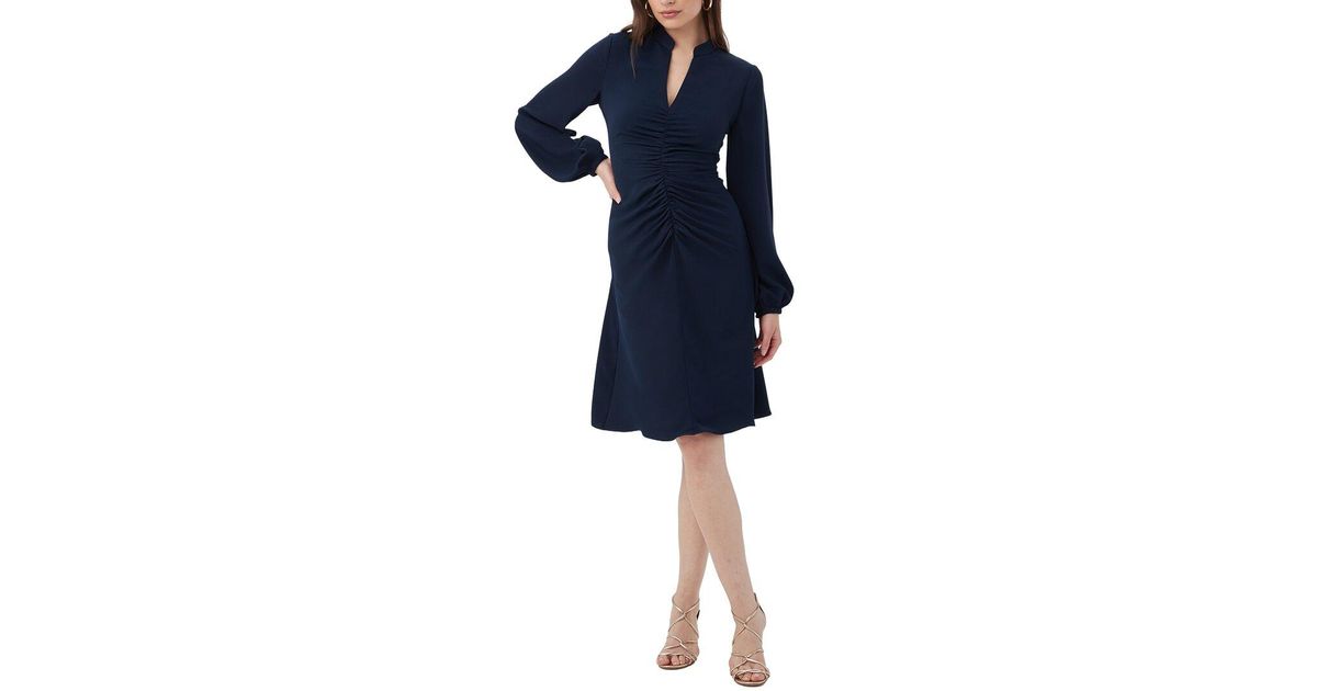 Trina Turk Lora Dress in Blue | Lyst UK