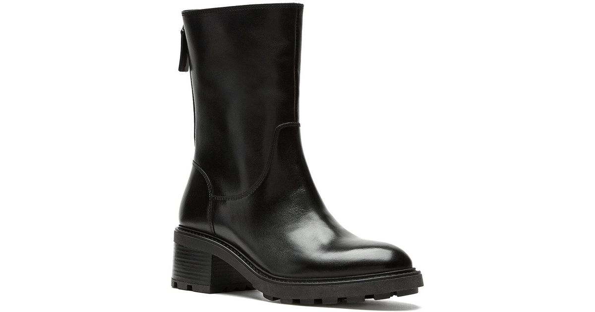 La Canadienne Apple Leather Boot in Black | Lyst
