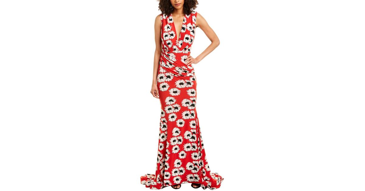 Issue New York Gown in Red | Lyst UK