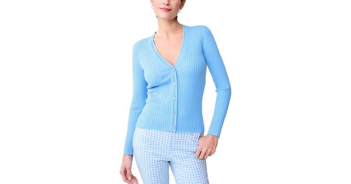 J.McLaughlin Val Sweater in Blue | Lyst UK