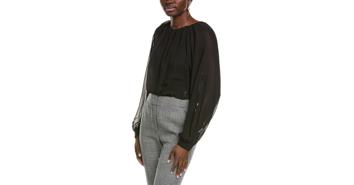 Endless Rose Sheer Balloon Bodysuit in Black | Lyst UK