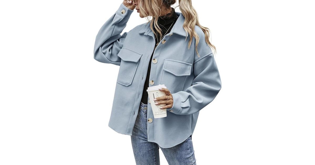 LEON GORI Jacket in Blue | Lyst UK