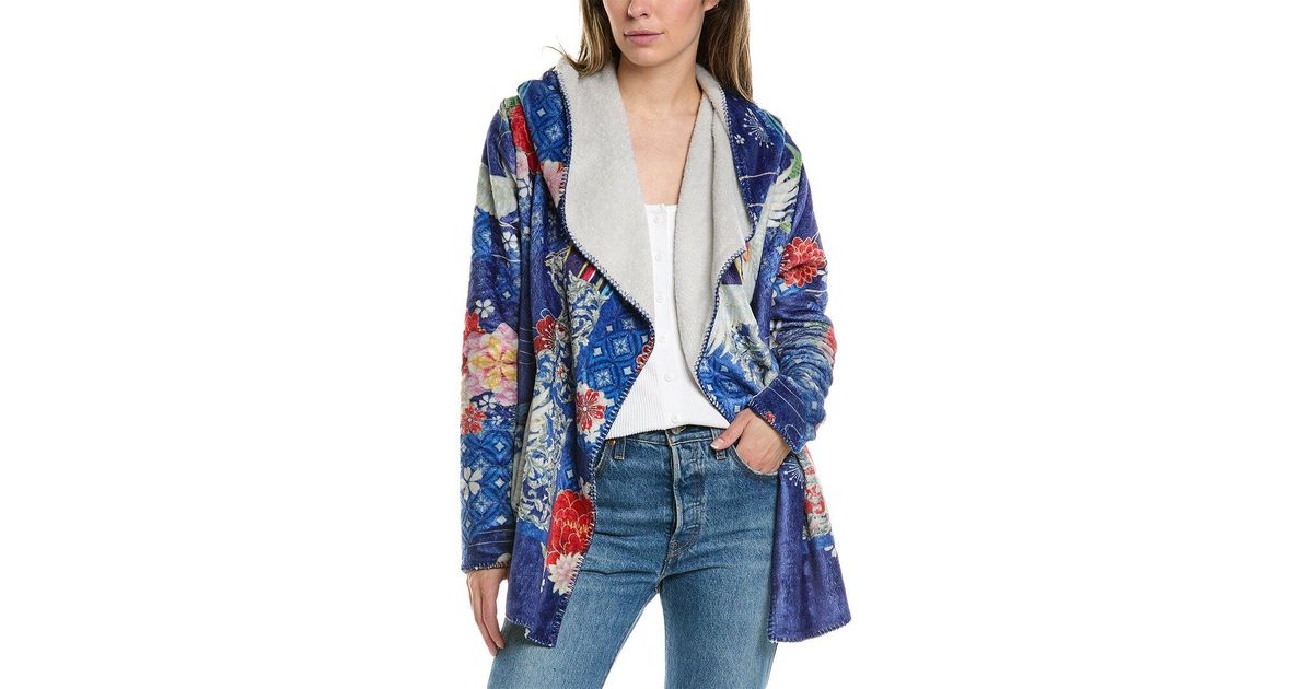 Johnny Was Louie Jacket in Blue | Lyst