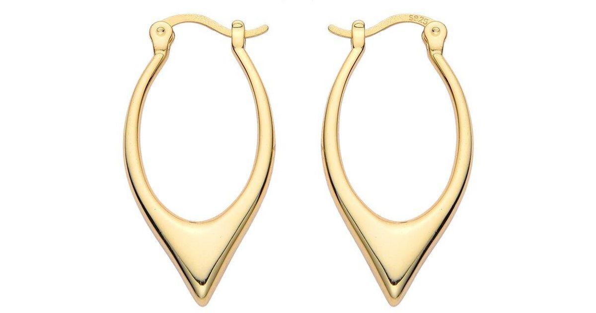 Eye Candy LA Hoop Earrings in Metallic | Lyst