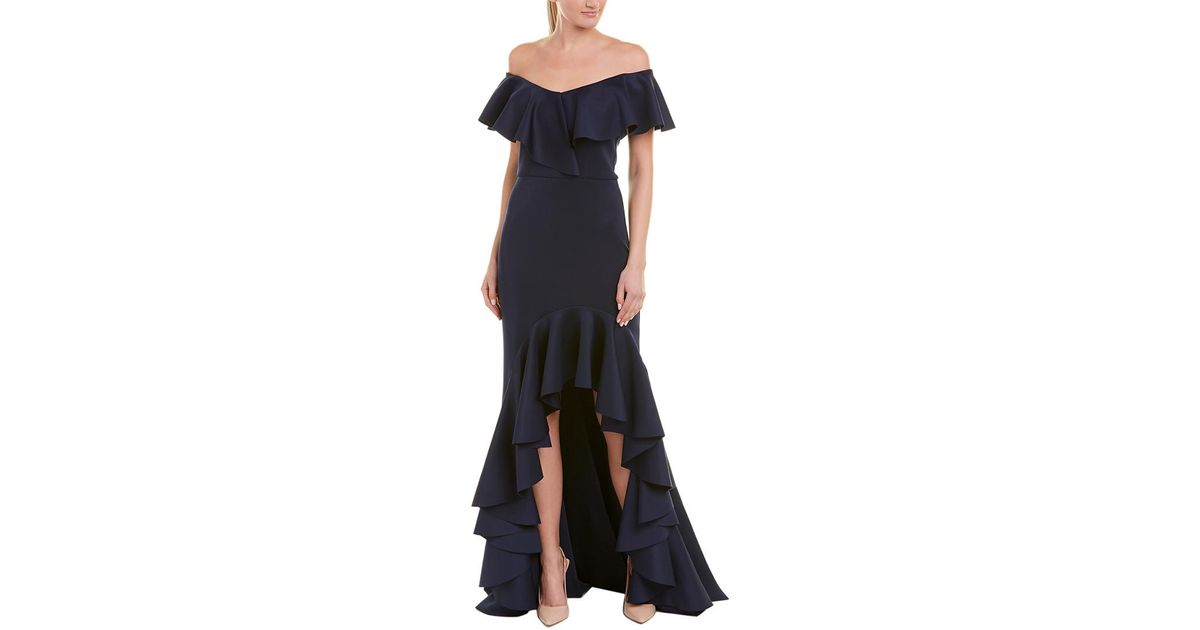 Issue New York Gown in Blue | Lyst UK