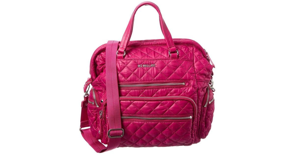 MZ Wallace Crosby Frame Backpack Ii in Pink | Lyst