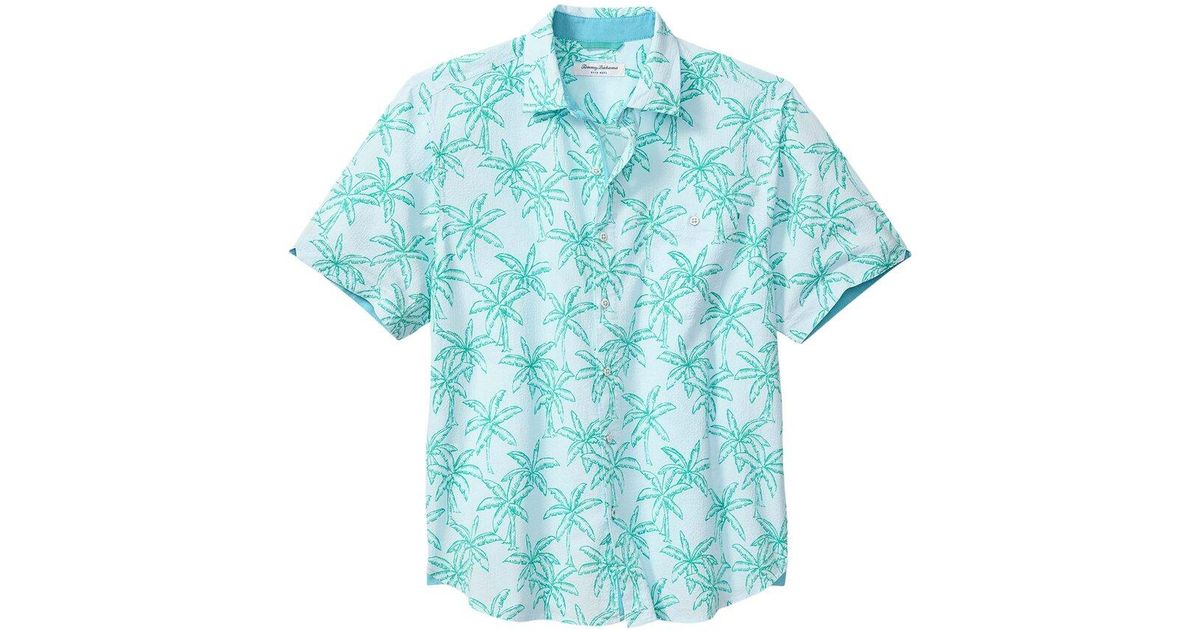 Tommy Bahama Nova Wave Royal Palmetto Shirt in Blue for Men | Lyst UK