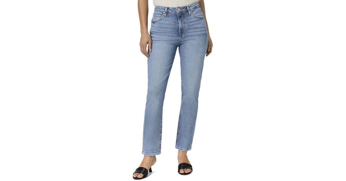 PAIGE Billy Leela Distressed Jean in Blue | Lyst